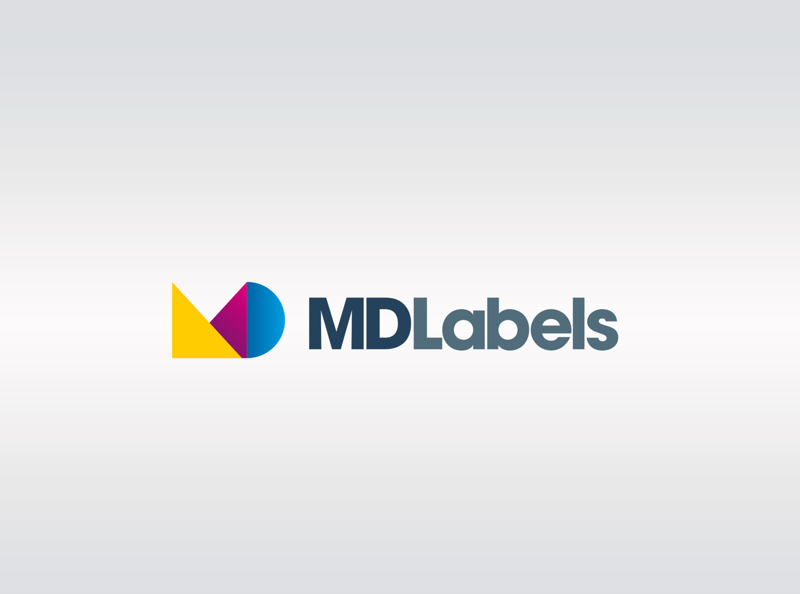MD Labels logo by Perconte on Dribbble