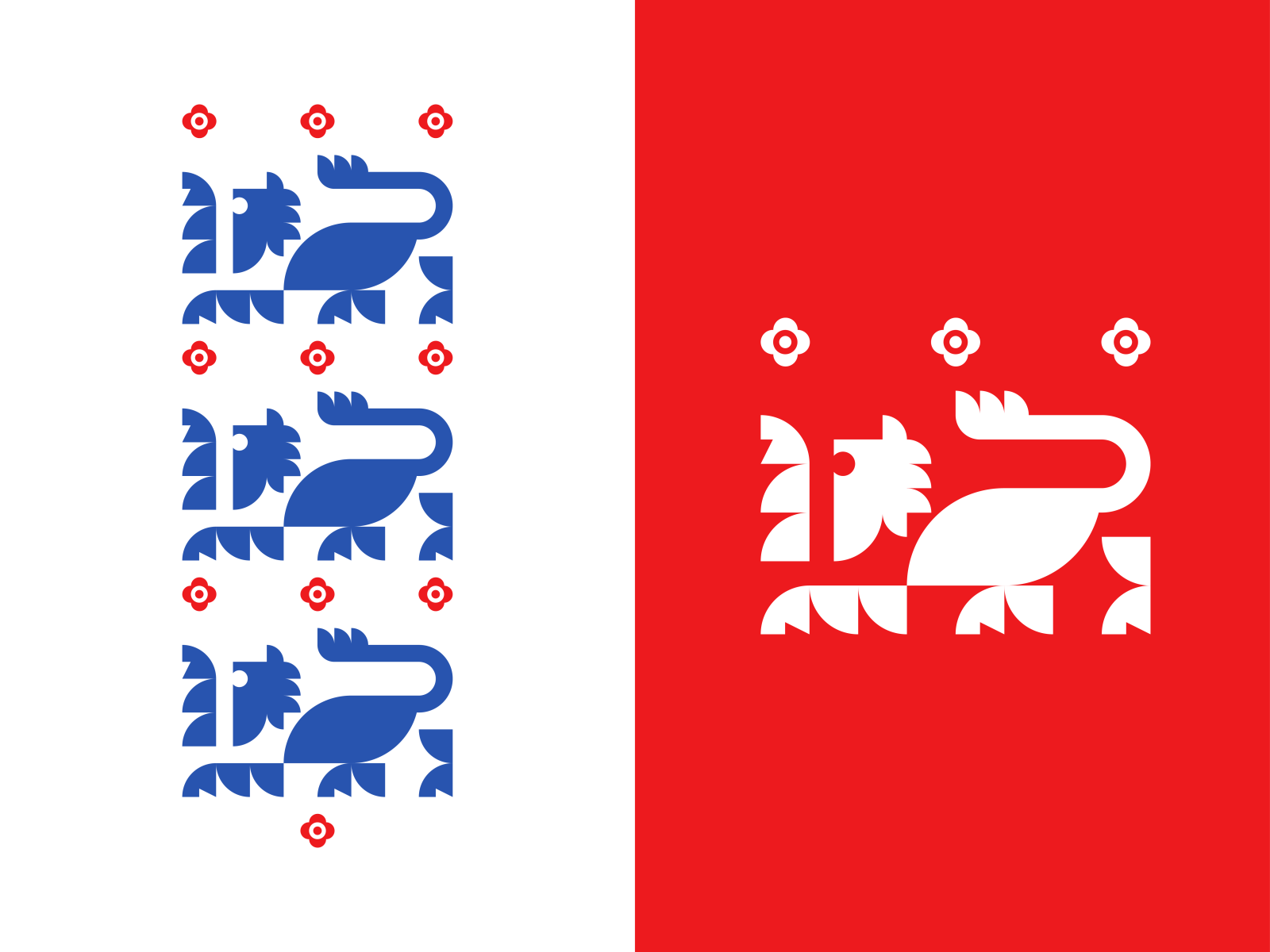 Lions Rugby Logo Vector
