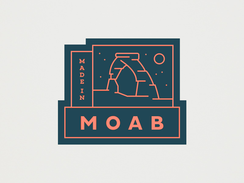 Made In Moab by Steve Bullock on Dribbble