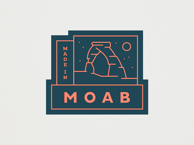 Made In Moab by Steve Bullock on Dribbble
