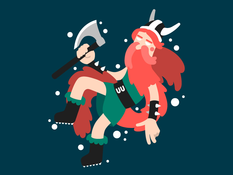Viking by Hayden Aube on Dribbble