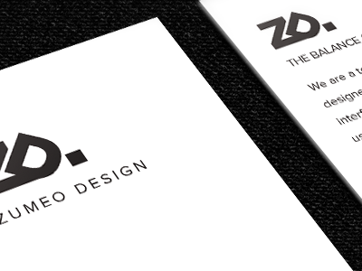 Zumeo Design Cards by Jared Booye on Dribbble