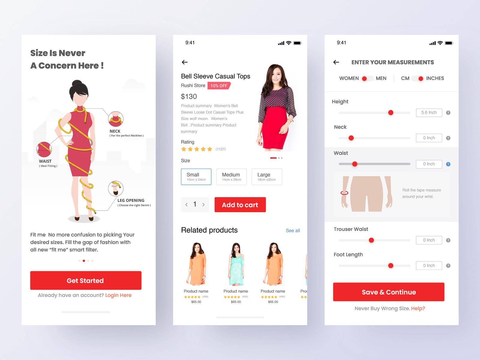 E-Commerce App | Fashion by Rushi Yo on Dribbble