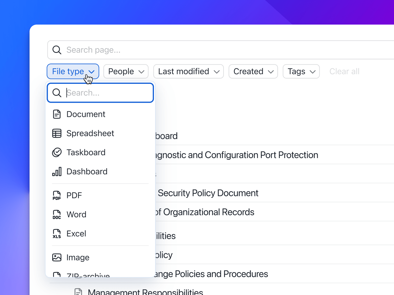 Filter by Anton Liubushkin on Dribbble
