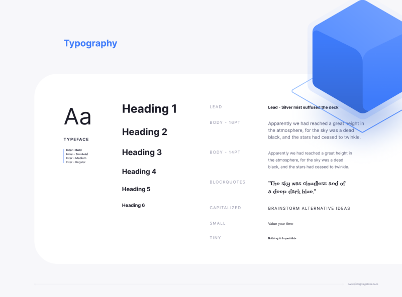 Website UI Design-Typography by Muhammad Abdullah on Dribbble