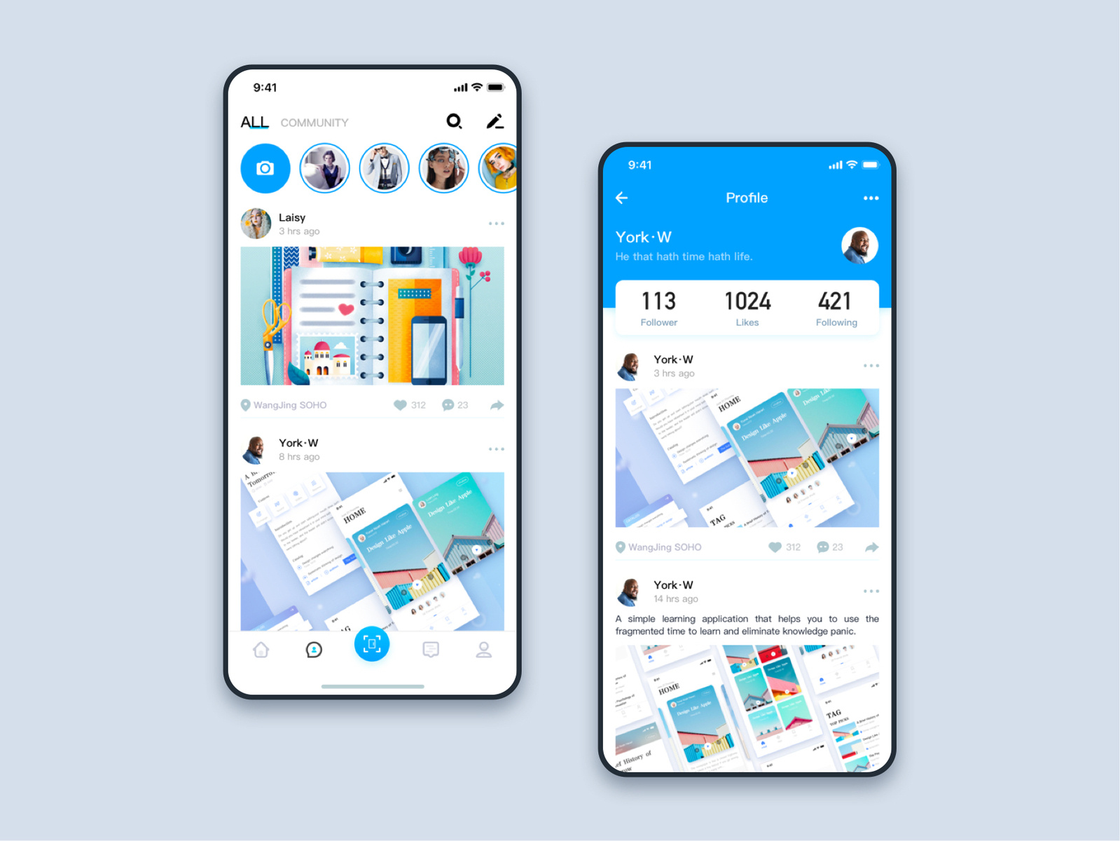 Smart Community App-2 by Allen·Z for RED on Dribbble