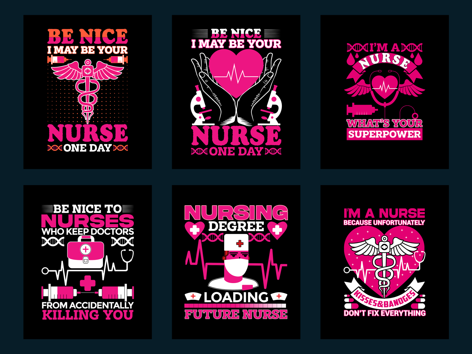 NURSE T-SHIRT DESIGN BUNDLE by Ujjal1919 on Dribbble NURSE T-SHIRT DESIGN BUNDLE by Ujjal1919 on Dribbble