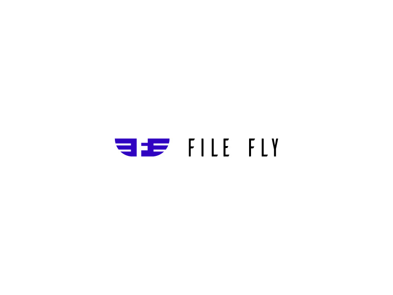 File Fly by Logo Positive on Dribbble