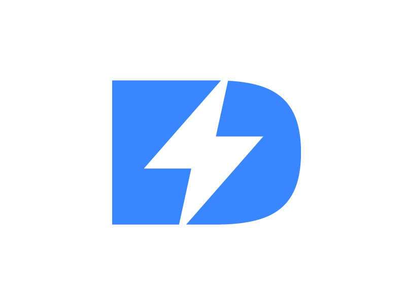 Lightning D Logo