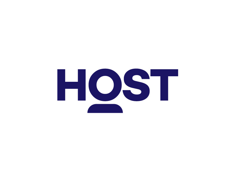 Host by Logo Positive on Dribbble