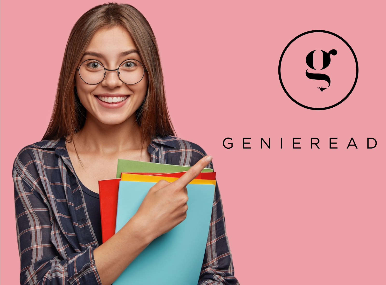 Genieread by Logocreator_pro on Dribbble