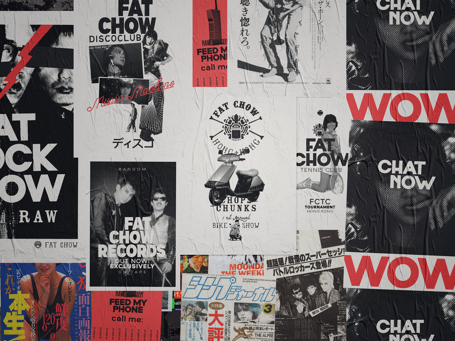 FAT CHOW Posters by Fre Lemmens on Dribbble