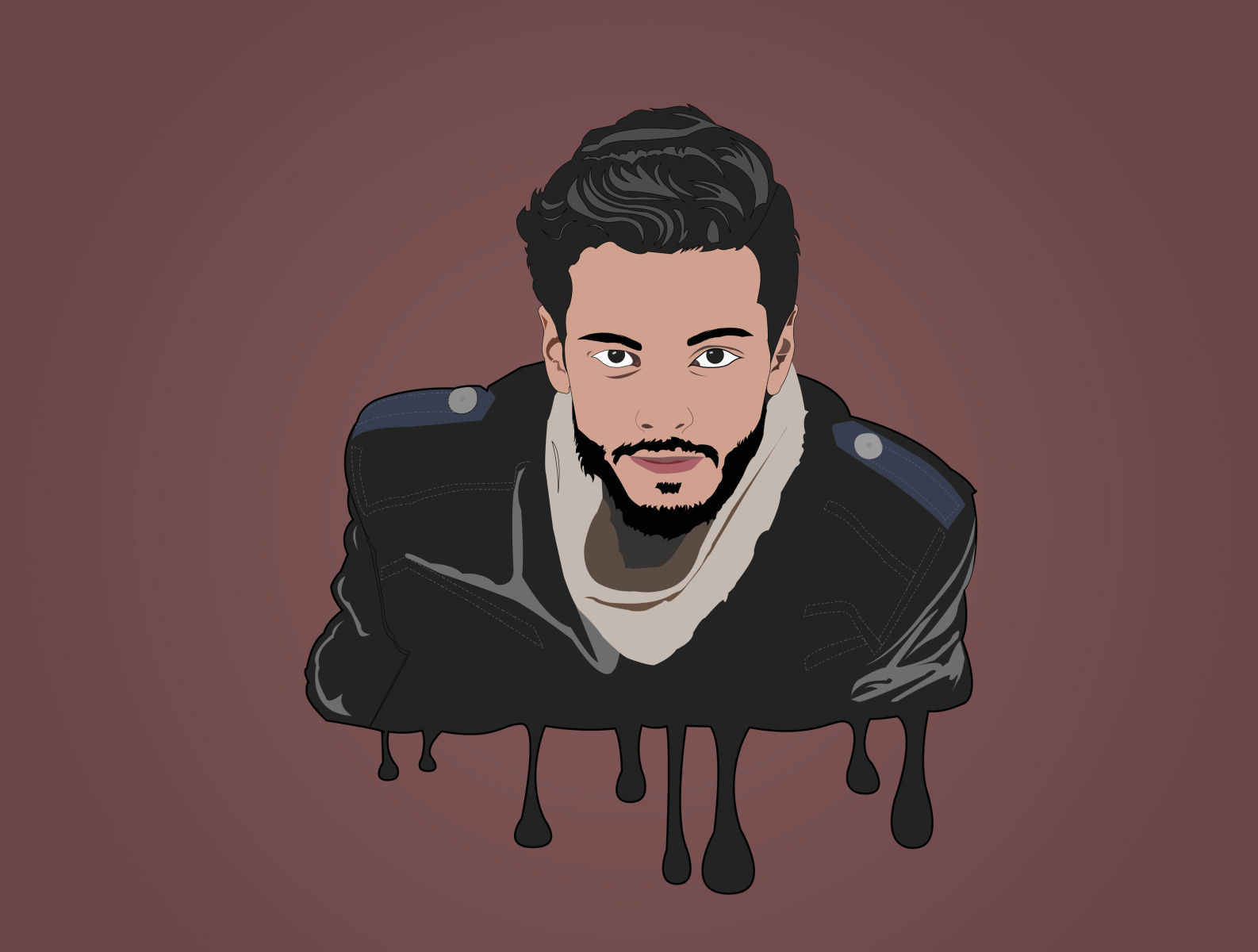 My First illustration by Mian Saad on Dribbble