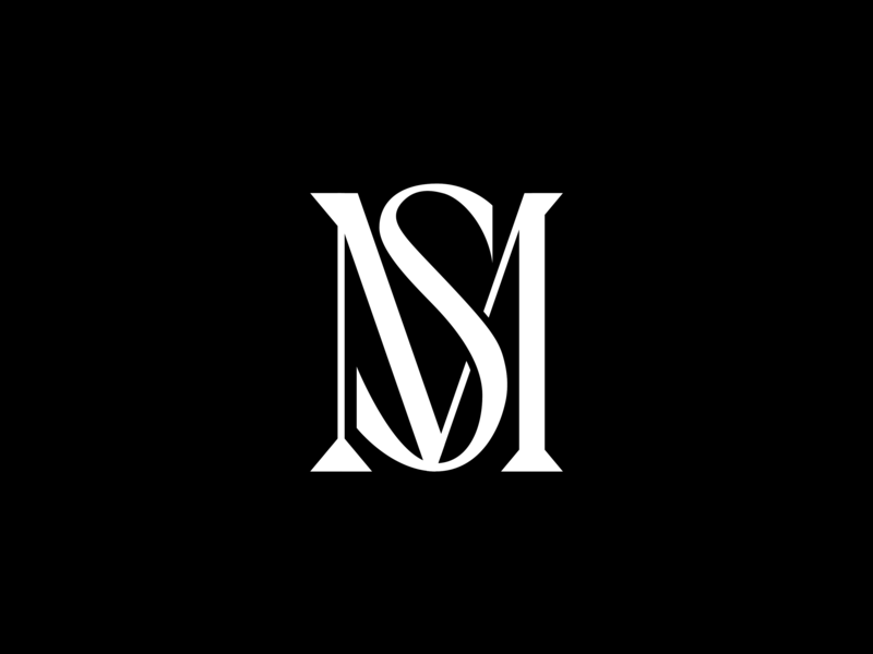 SM Monogram by Daniel Mendez on Dribbble