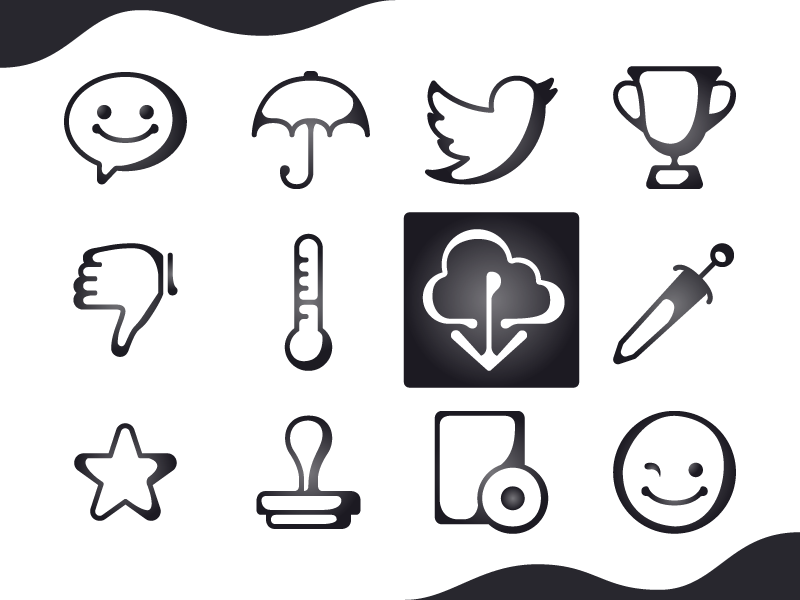 Free 250 vector ink icons by IconShock & ByPeople on Dribbble