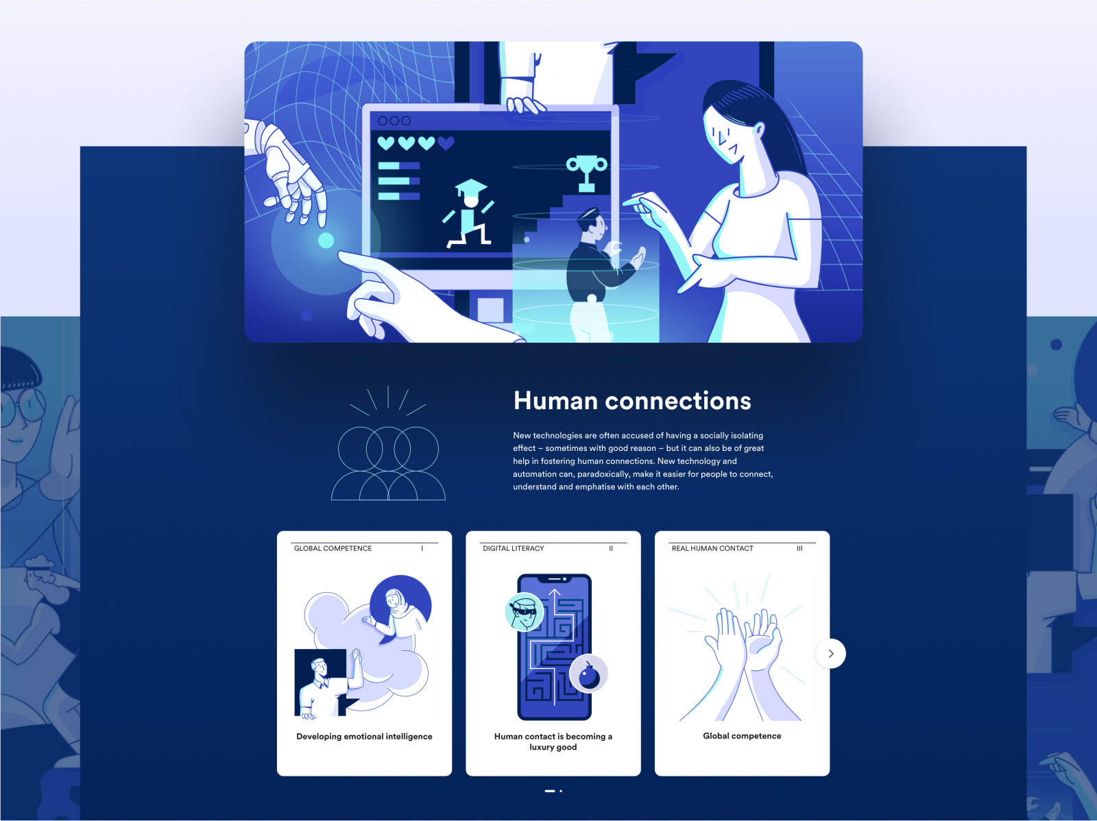 The Future of Learning by Ivan Pilo on Dribbble