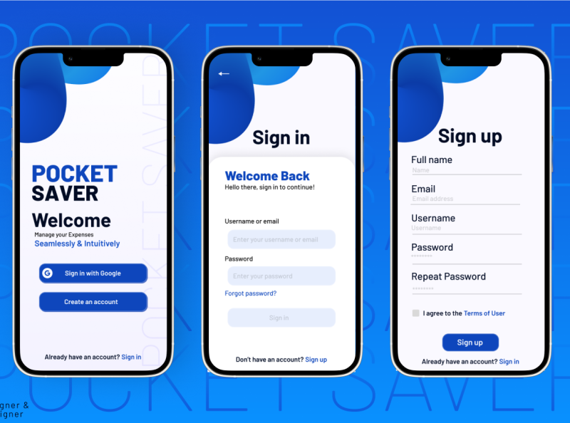 Pocket Saver by Farhan on Dribbble