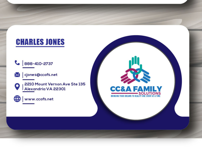 CC&A Business Card by Zara Qureshi on Dribbble