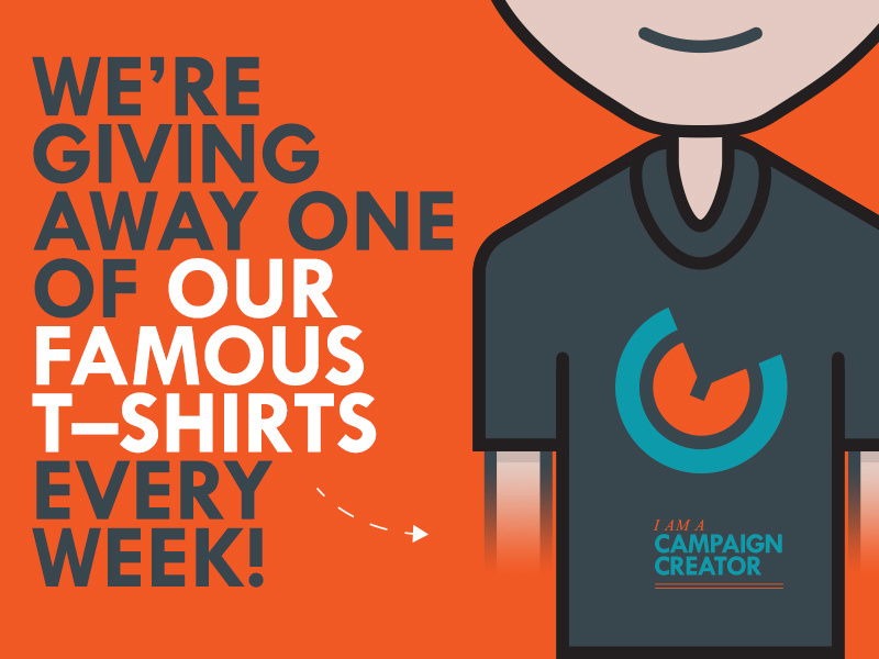 Campaign Creators Free T– Shirt by Campaign Creators on Dribbble