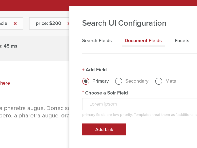 Search UI by Sean Kesterson on Dribbble