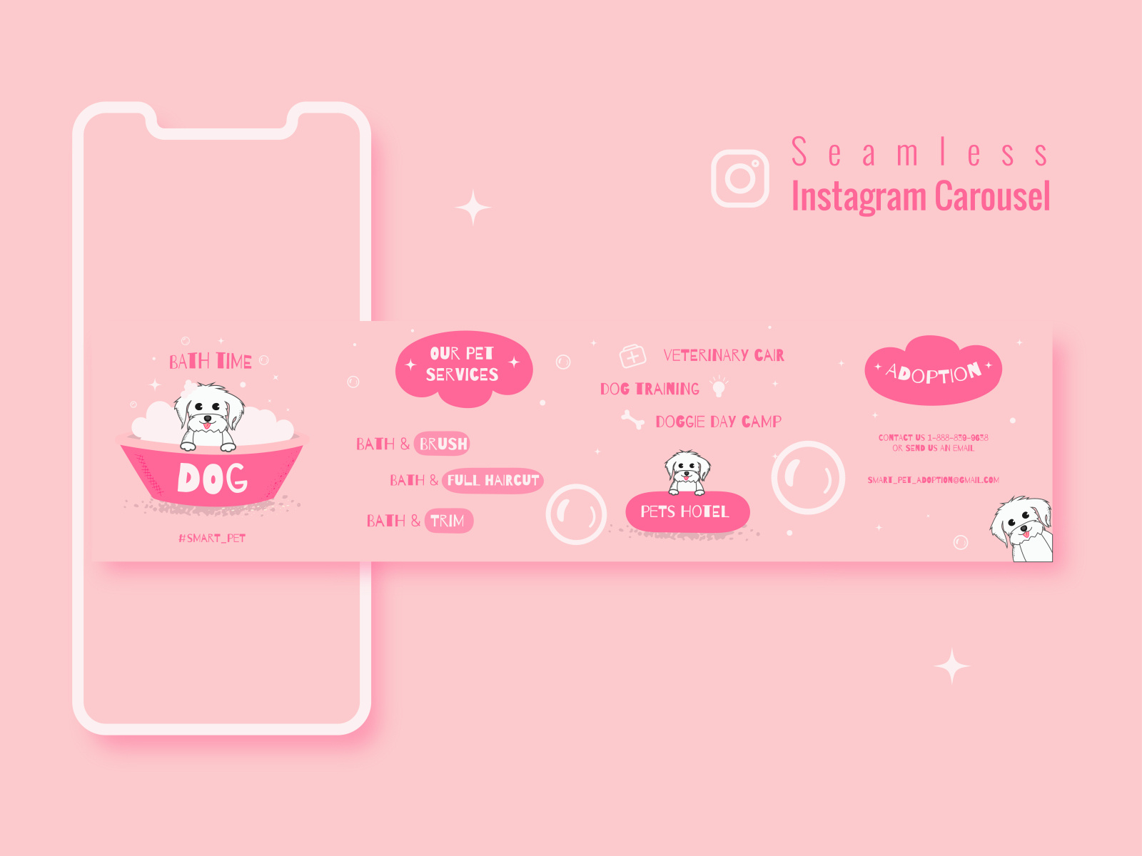 Seamless Instagram Carousel Design by Vidana Travian on Dribbble