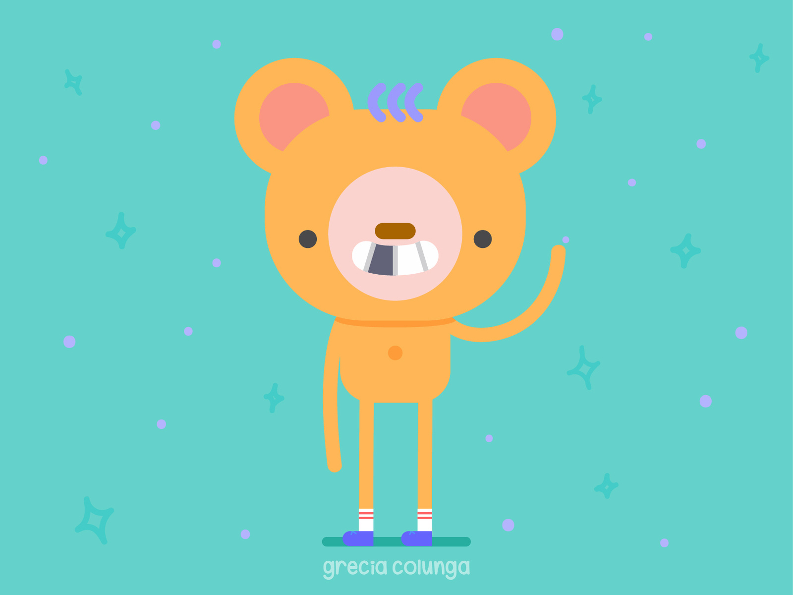 Oso by grecia colunga on Dribbble