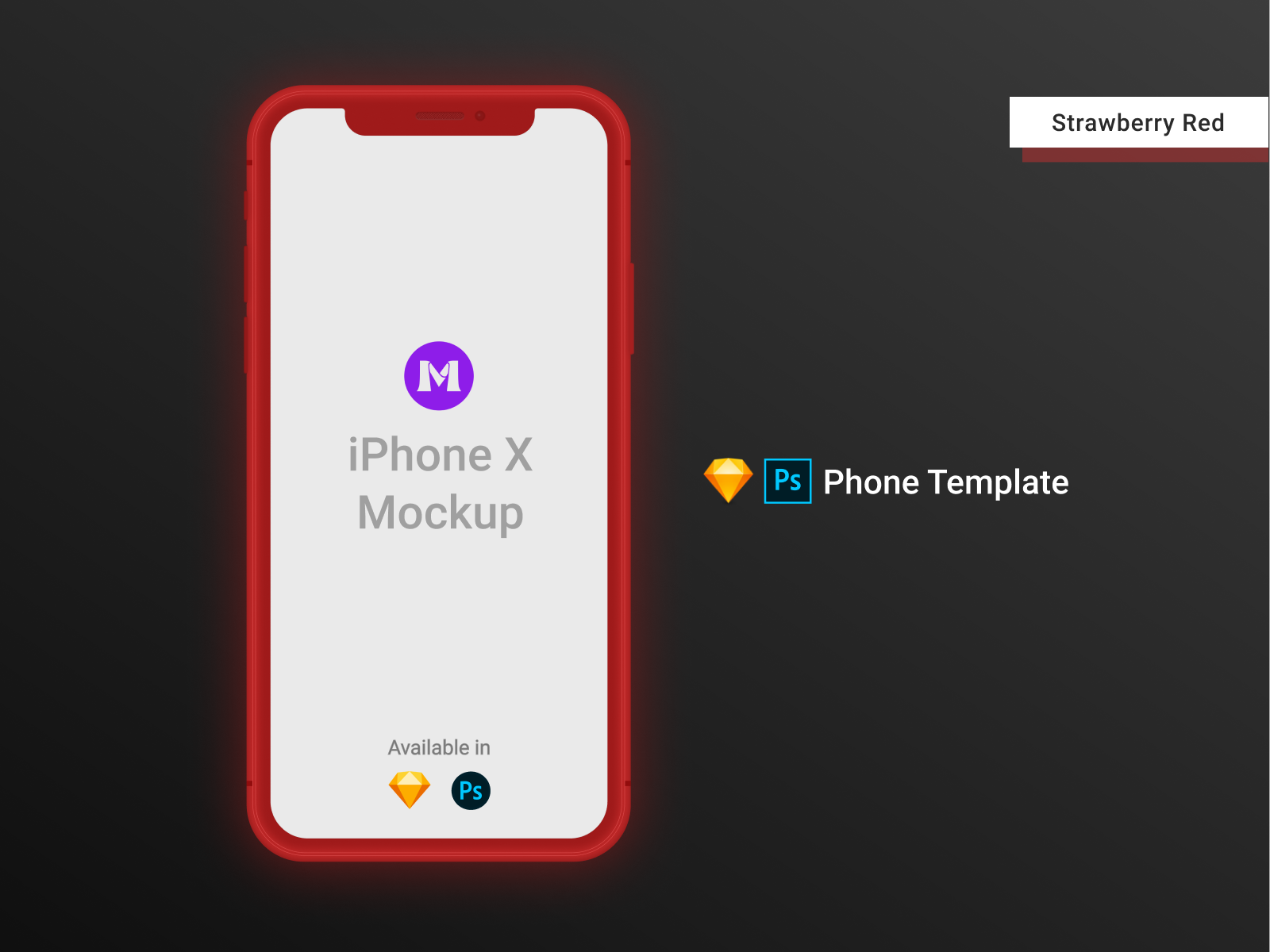 iPhone X Clay Template/Mockup [PSD] [Sketch] by Alexander Georges on ...