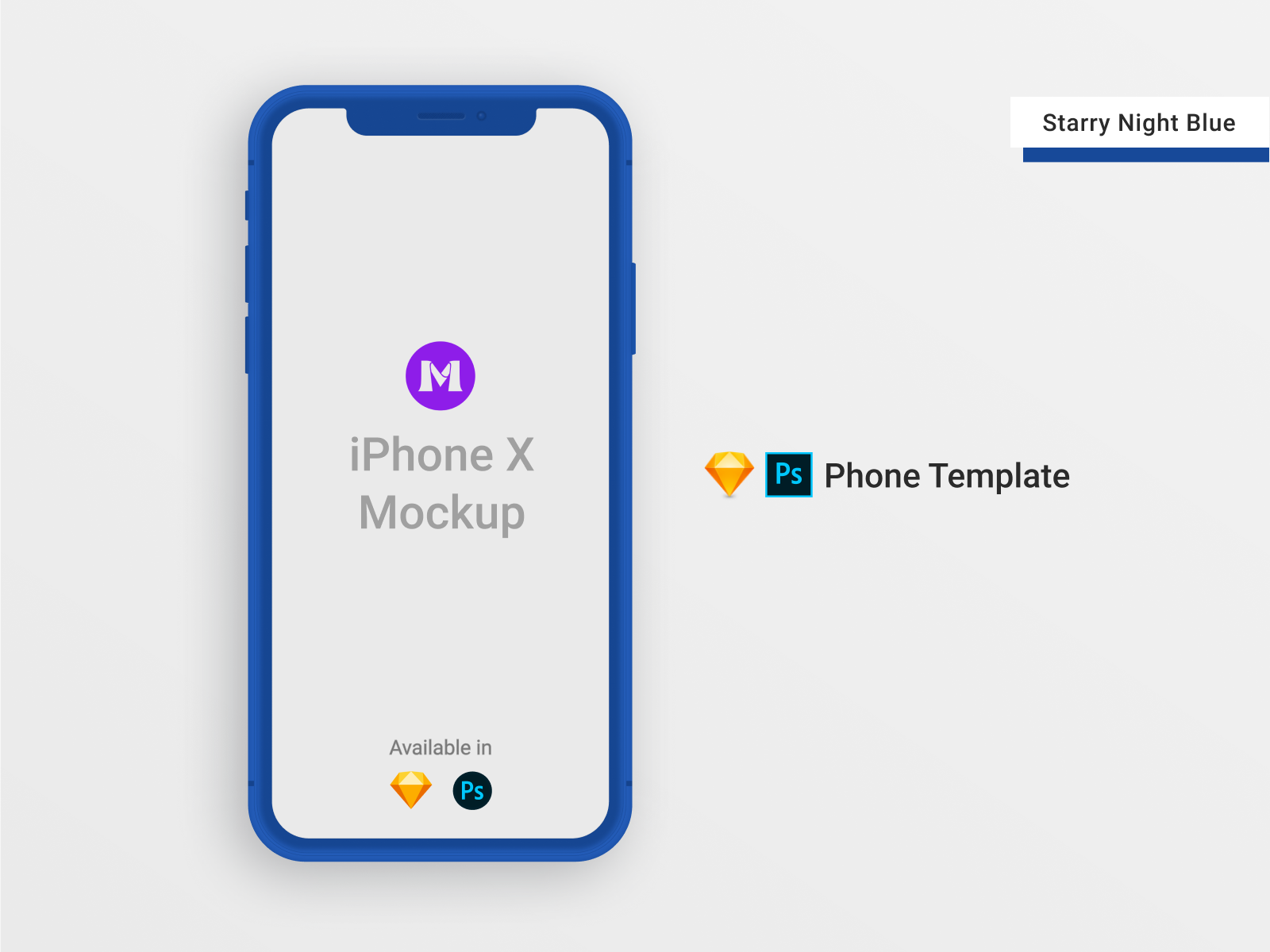 iPhone X Clay Template/Mockup [PSD] [Sketch] by Alexander Georges on ...