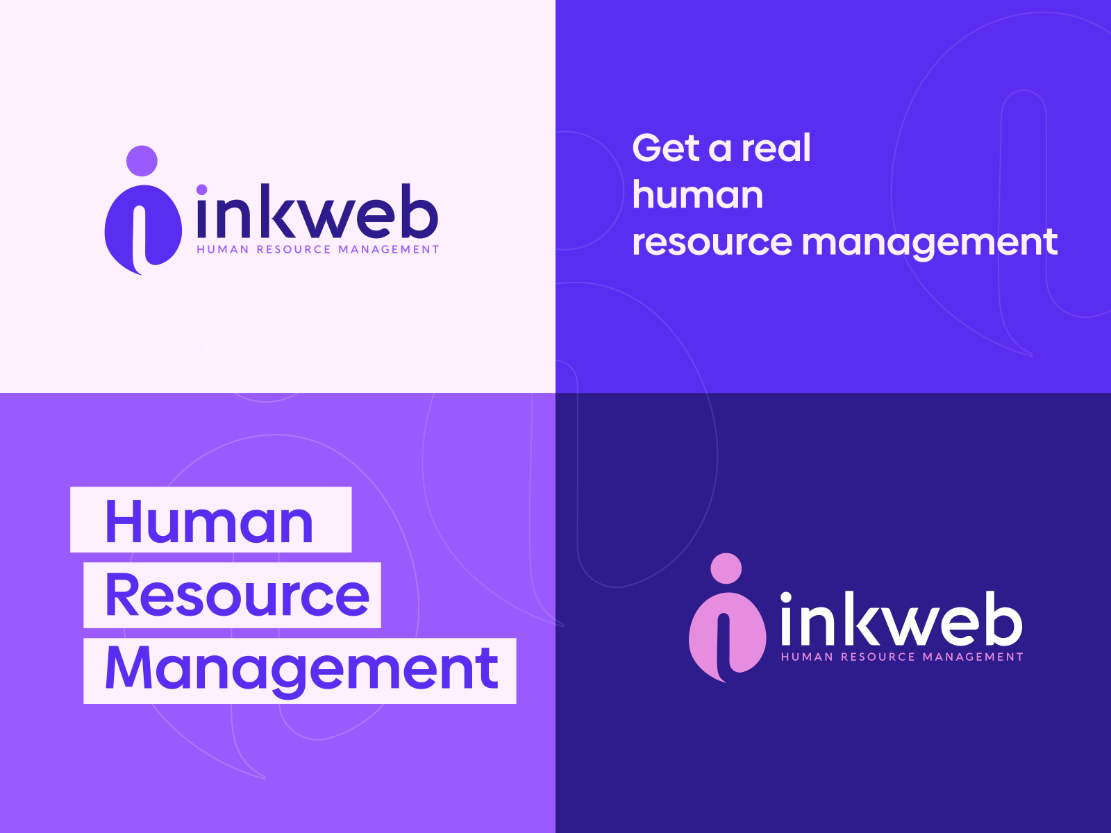 letter i + Human logo concept (inkweb) by Infoblox on Dribbble