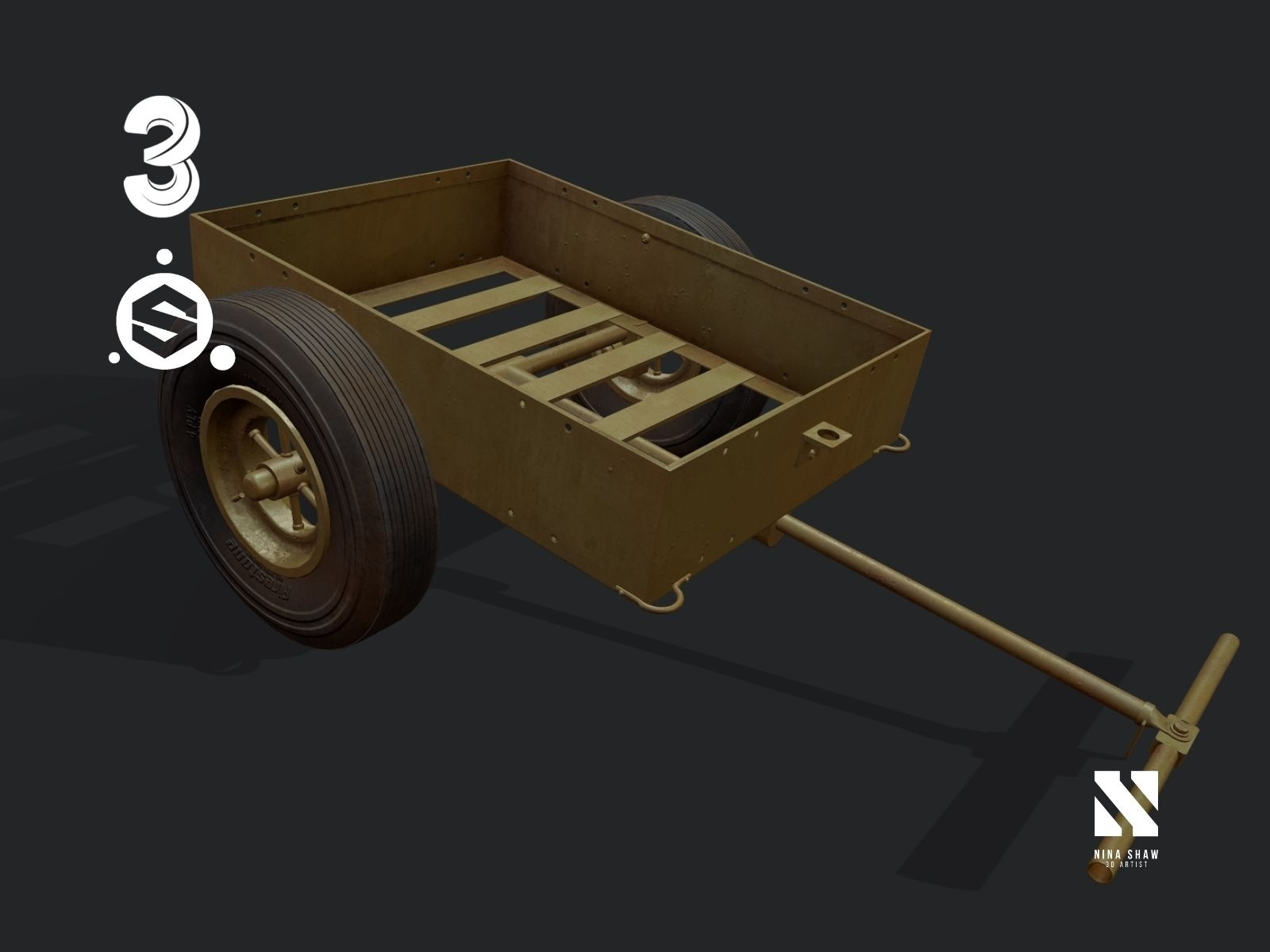 Military Hand Cart by ninashaw on Dribbble