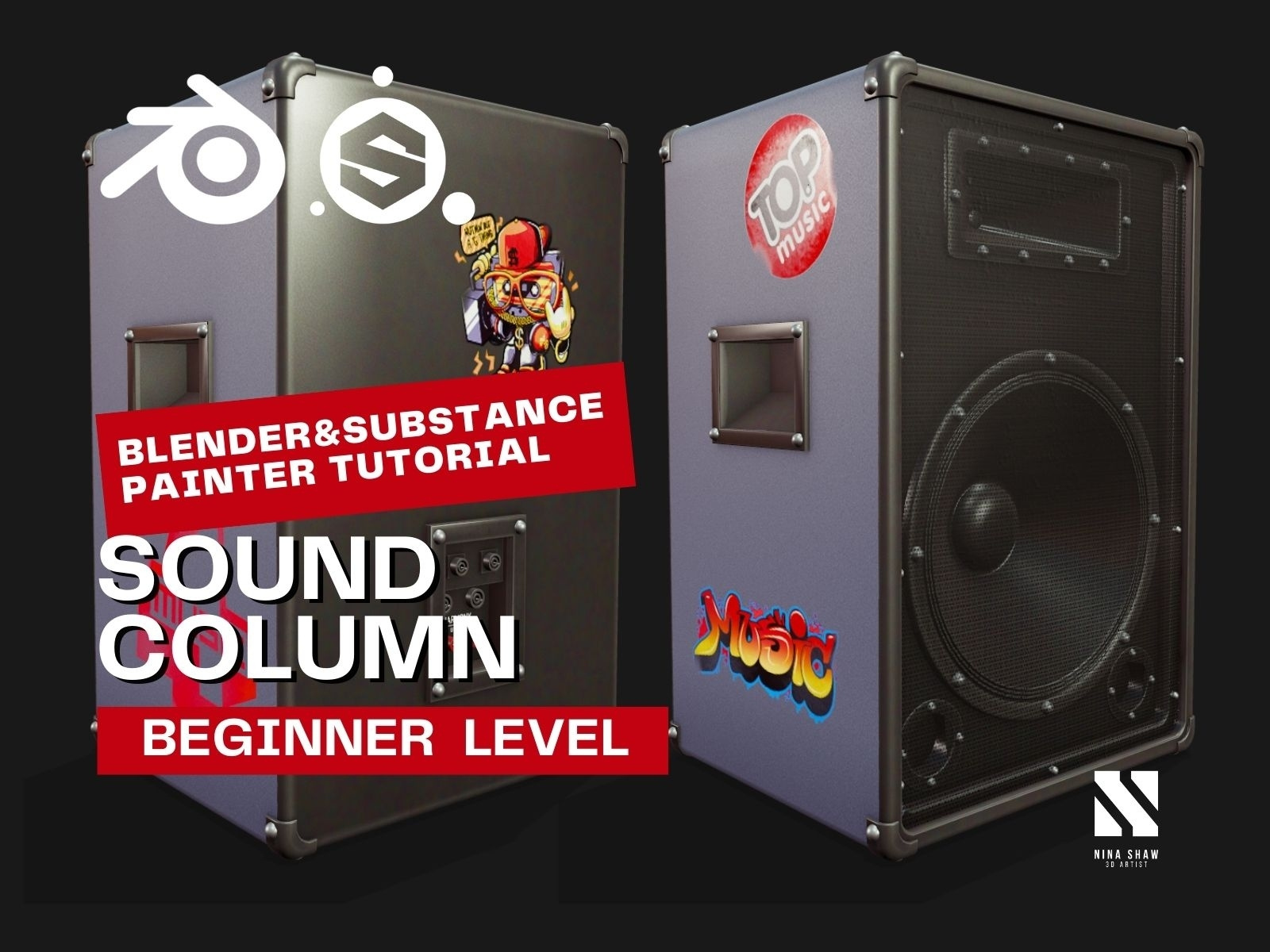 Sound Column by ninashaw on Dribbble