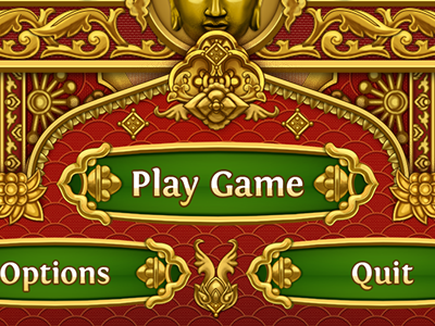 South East Asia Style Game Interface by Vadich on Dribbble