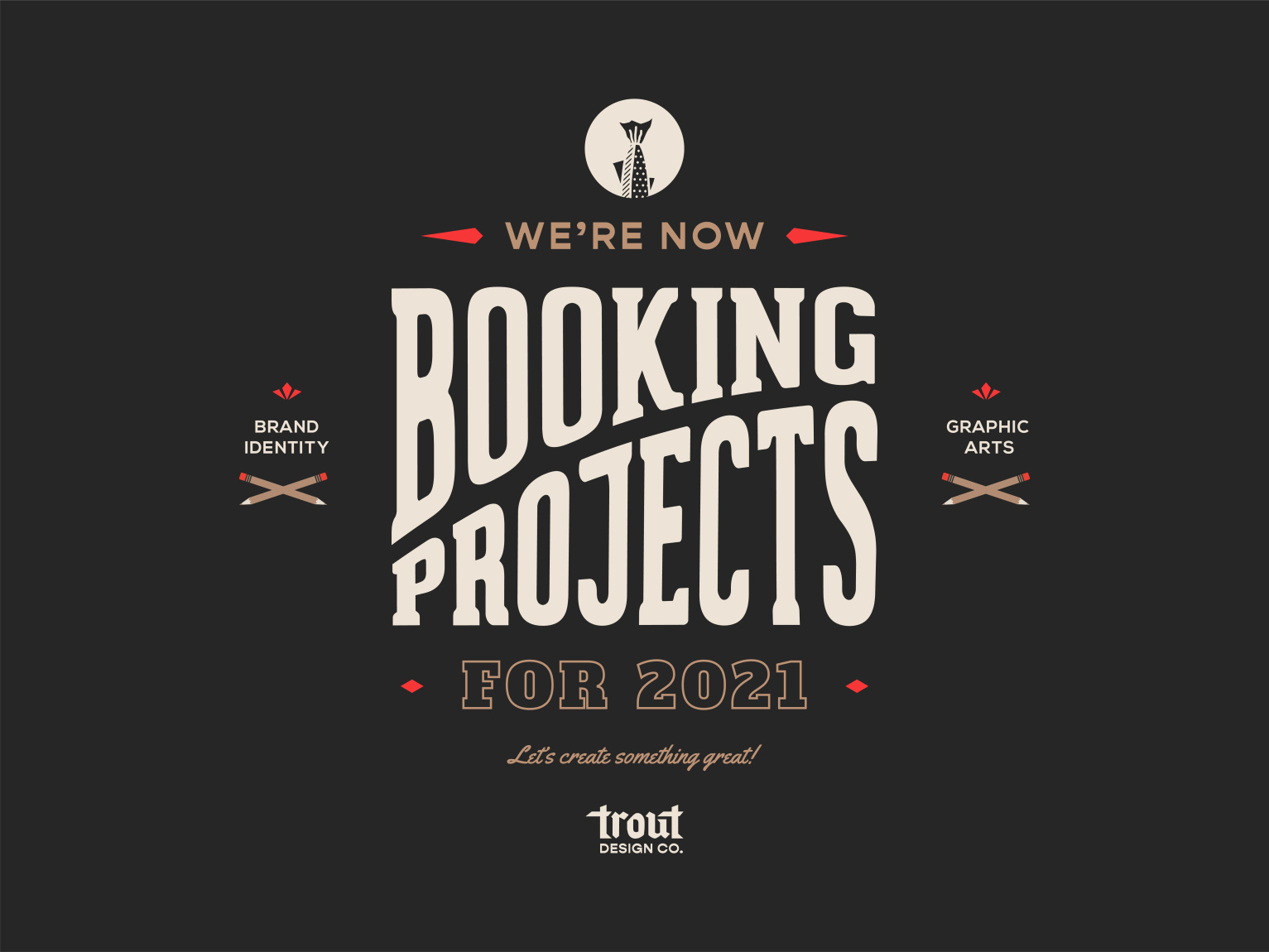 Now Booking Projects for 2021 by Debbie Trout on Dribbble