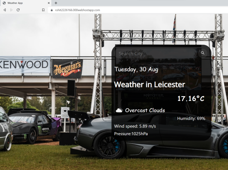 Weather Report by Rohit Lama on Dribbble