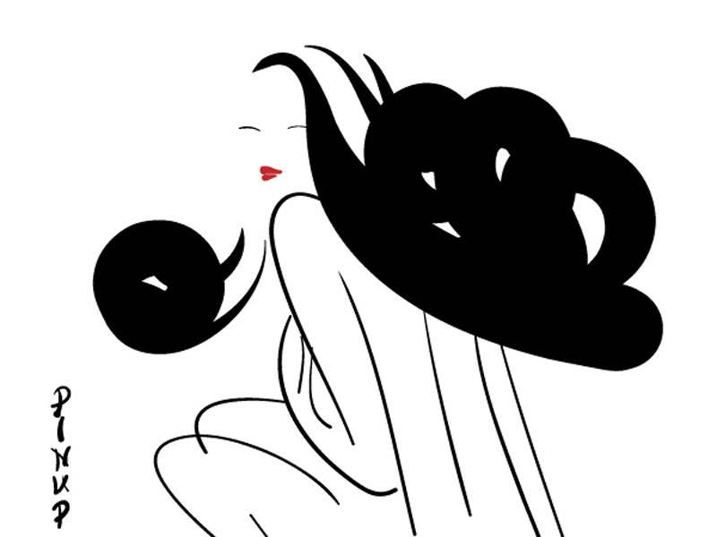 Pinup by Peter Mintchev on Dribbble