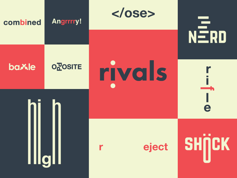 Expressive Typography #1 by Vlado Paunović on Dribbble
