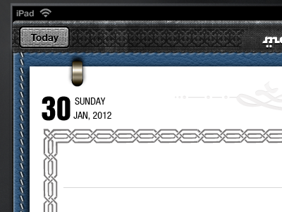 iPad UI by Sameer Ahmed on Dribbble