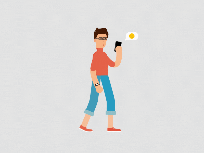 walking by Francis J on Dribbble
