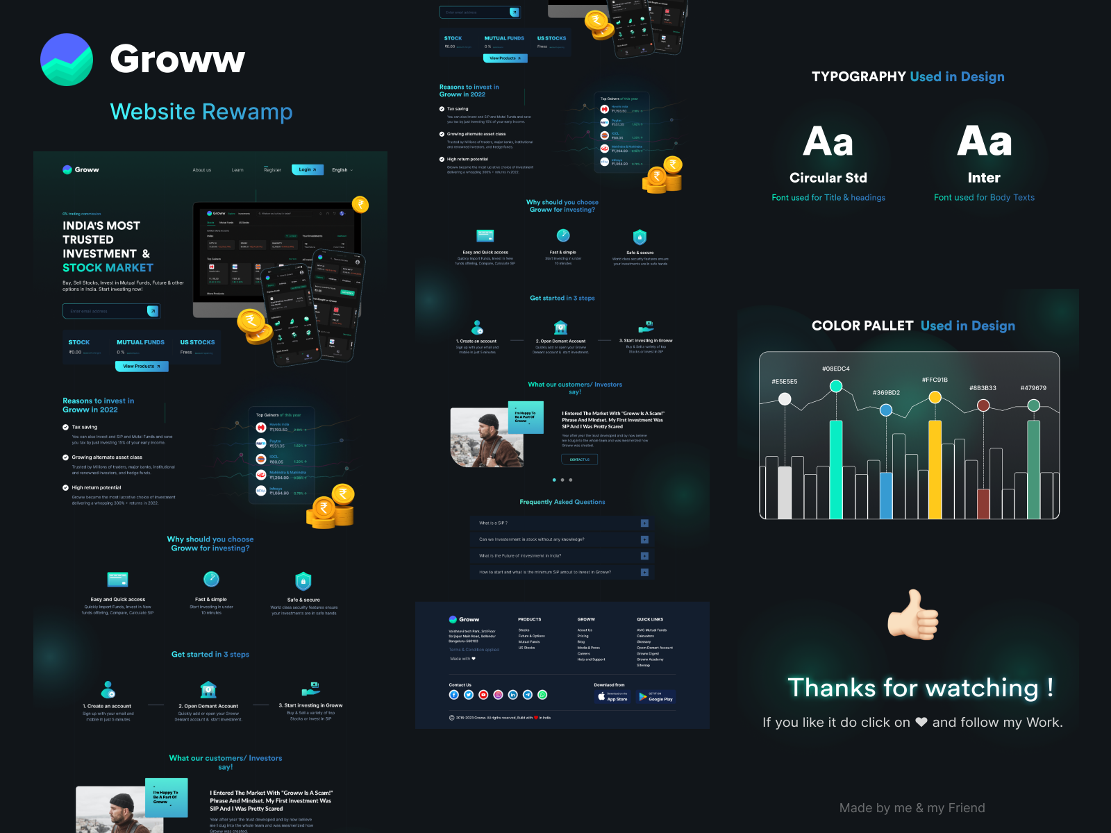 Groww Website Redesign. by Shahid shaikh on Dribbble