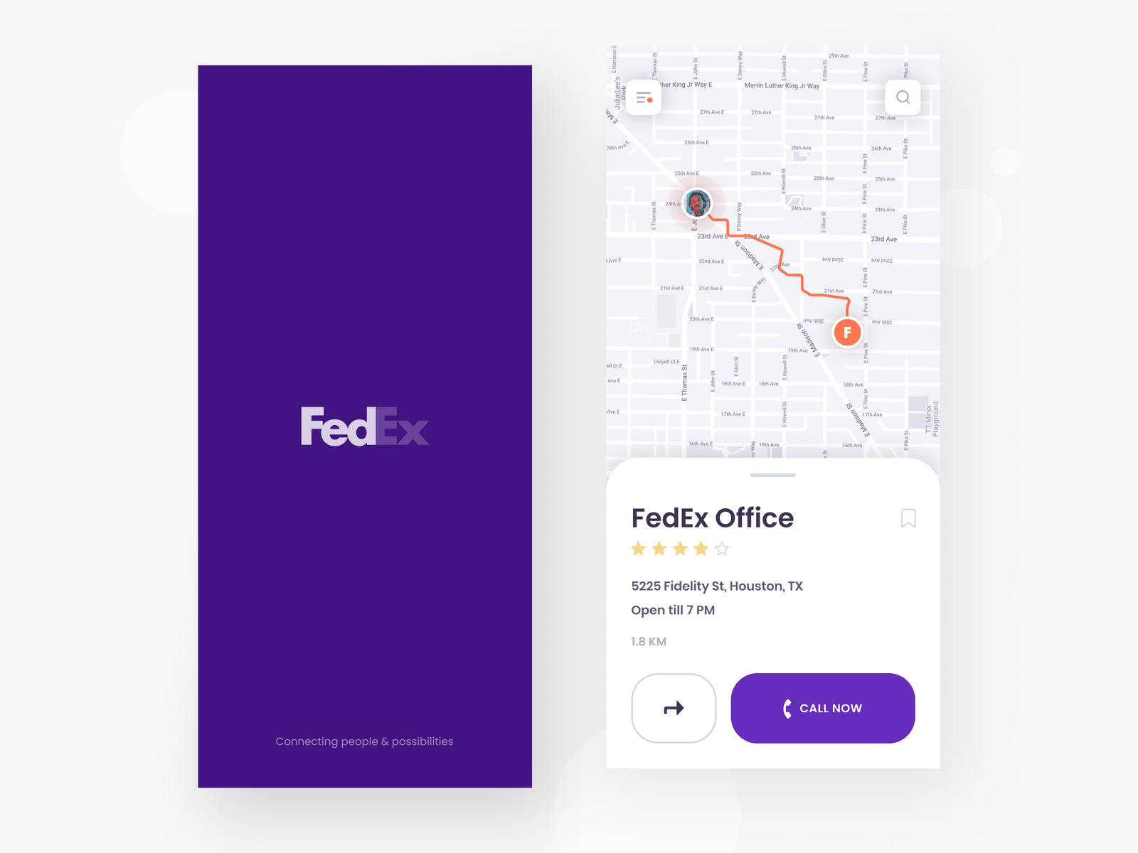 Redesign for FedEx 📦| Concept by Oleh Kryvytskyi for Uptech on Dribbble