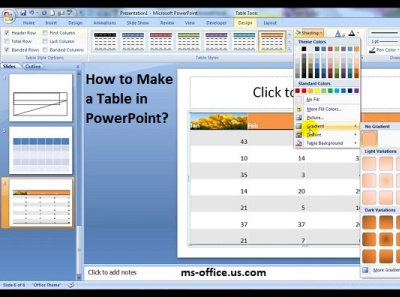 How to Make a Table in PowerPoint? by lucyhale on Dribbble