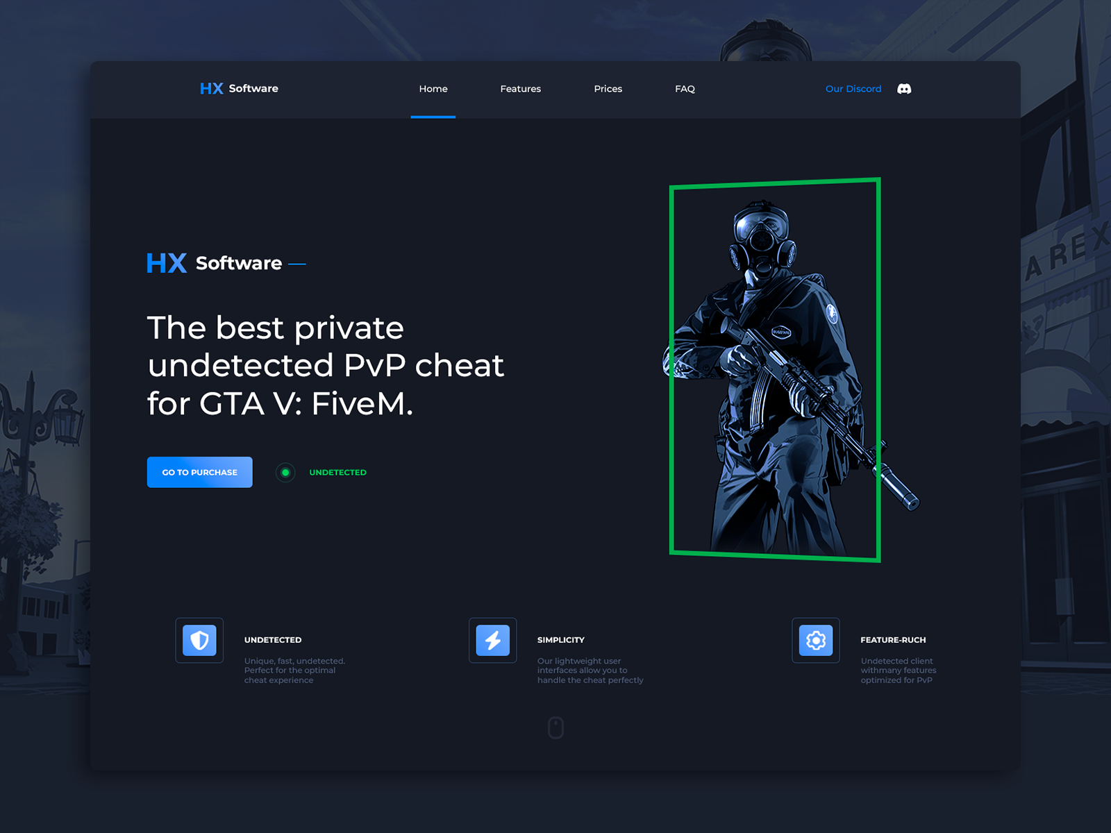 HX Software - GTA V: FiveM by INFINITY DESIGN on Dribbble