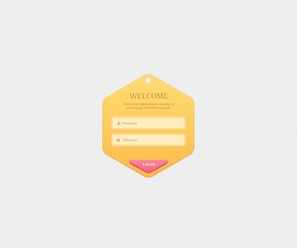 Fancy Login by Ionut Zamfir on Dribbble