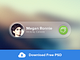 Message Widget by Carlos Sousa on Dribbble