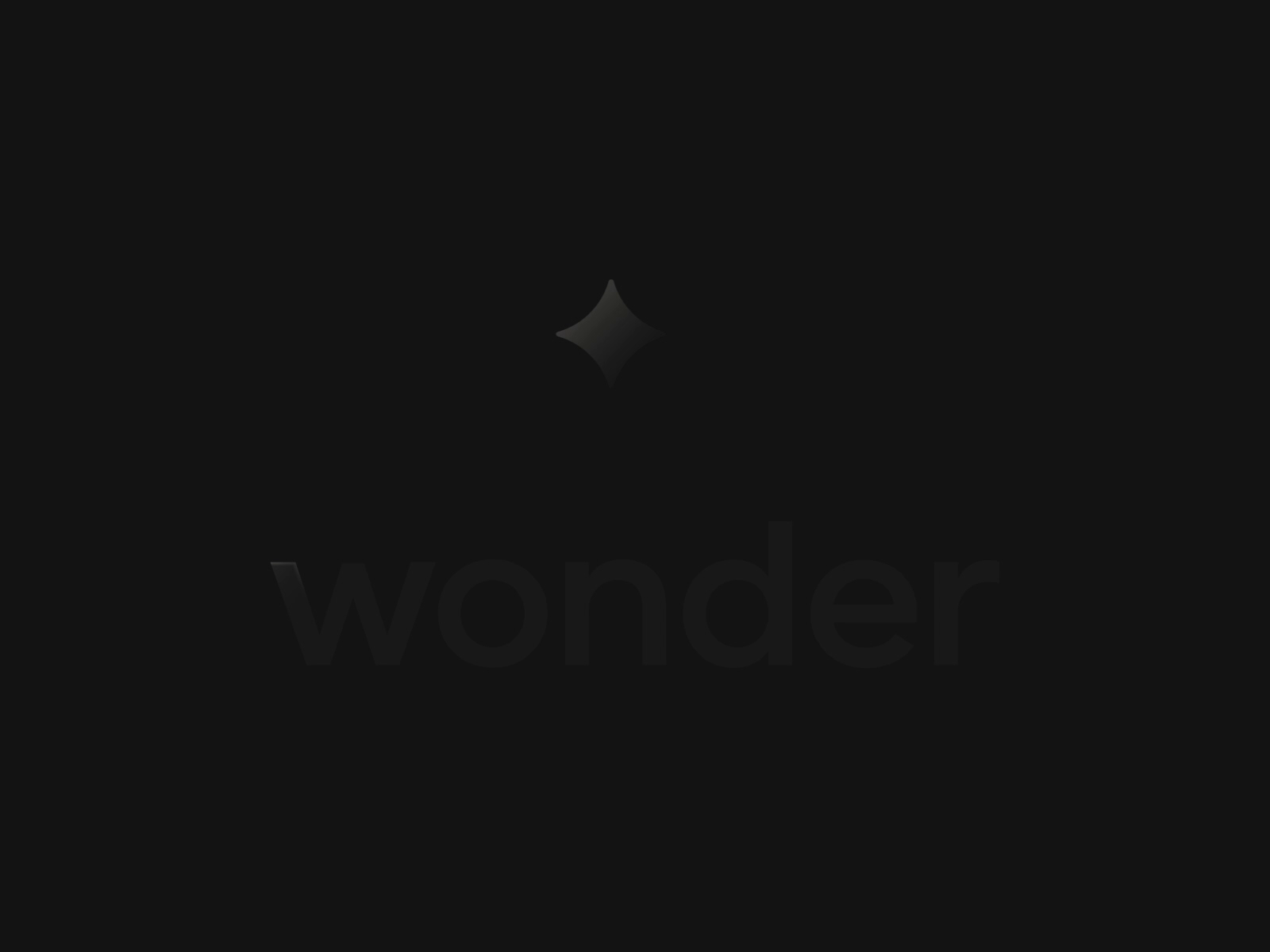 Wonder Logo - Motion Test by Ben Kókolas on Dribbble