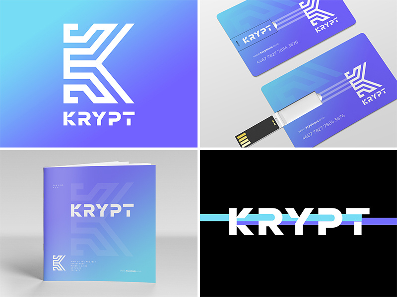 Krypt (Branding overview) by Ben Kókolas on Dribbble
