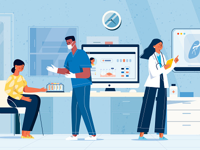 Style Frame for NYEC Video by Jessica Flores for Felic Art on Dribbble