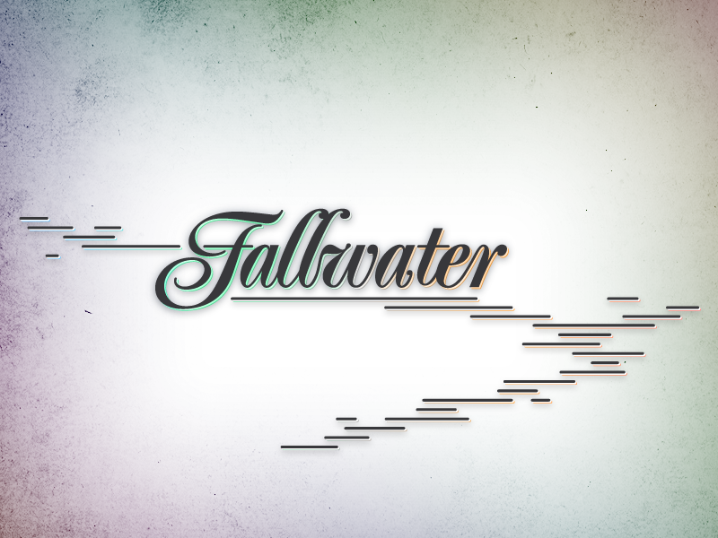 Fallwater Script by Jeff Waterfall on Dribbble