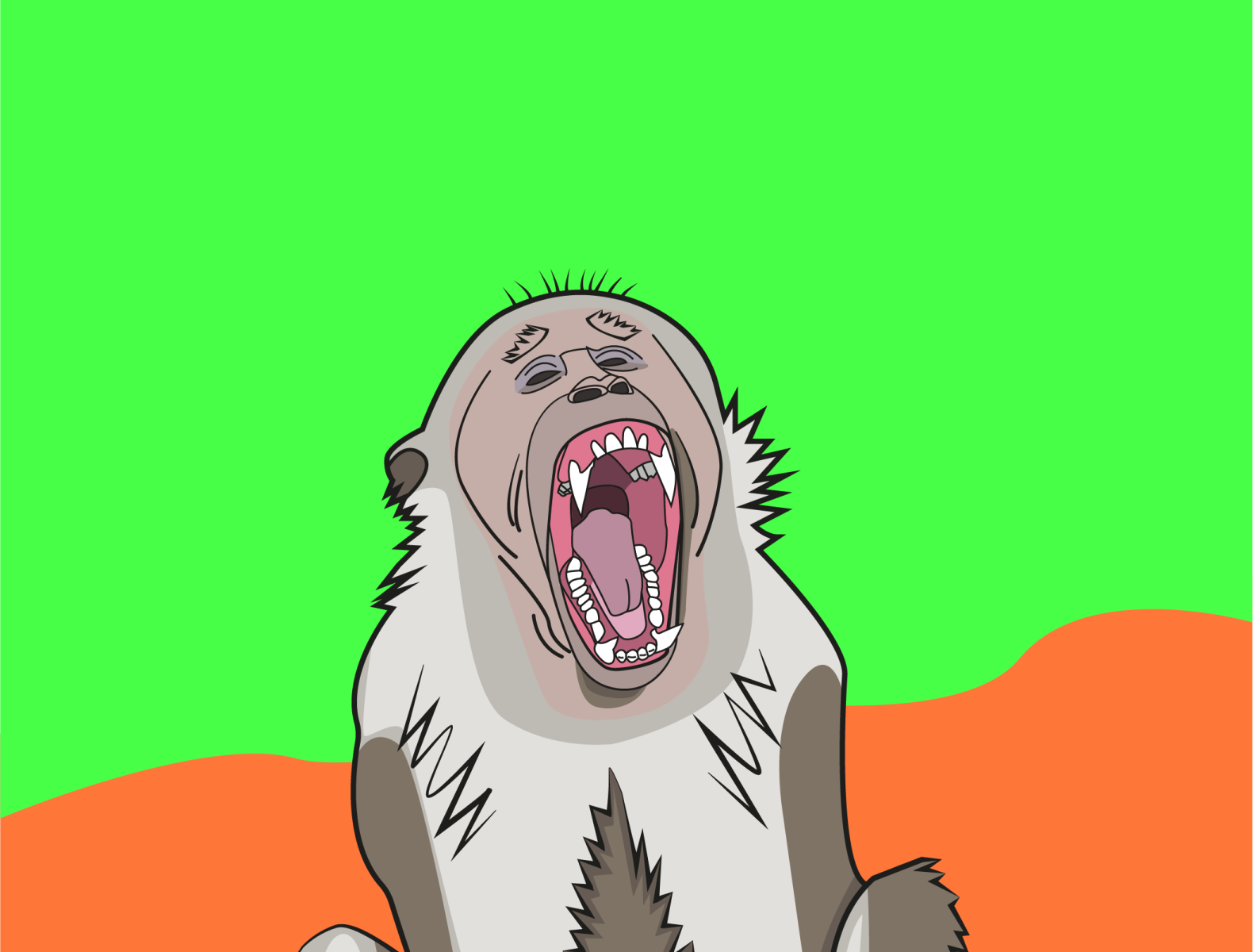 monkeys by Андрей Синоби on Dribbble