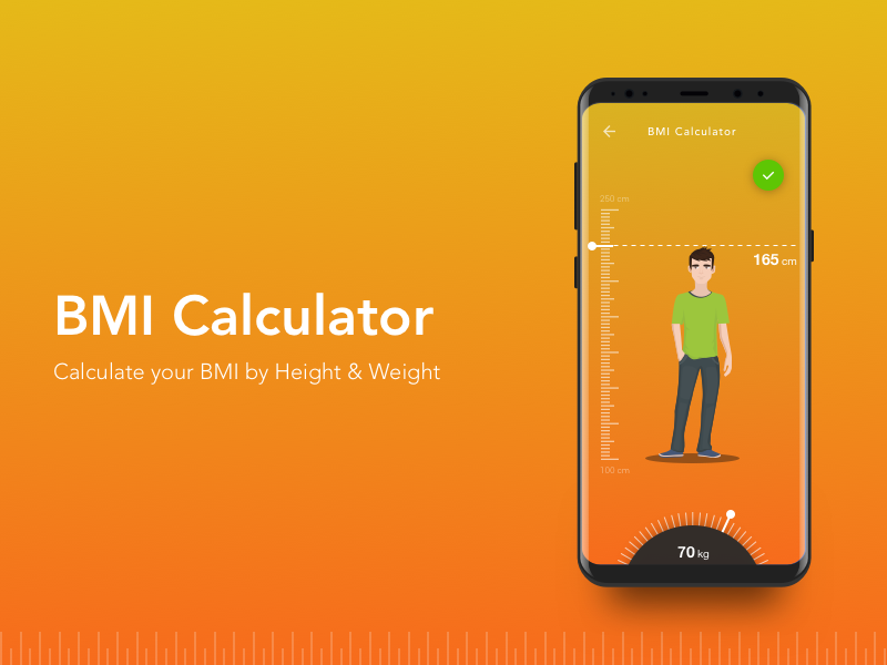 BMI Calculator by Prateek Saini on Dribbble